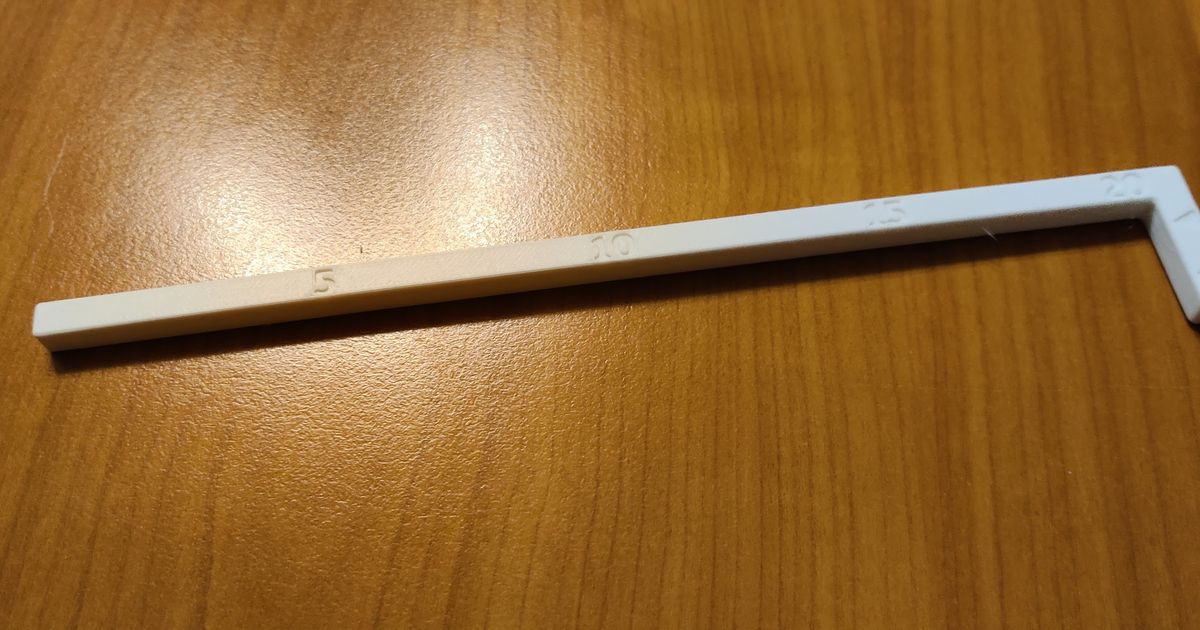 20cm height check by cv6Channel | Download free STL model | Printables.com