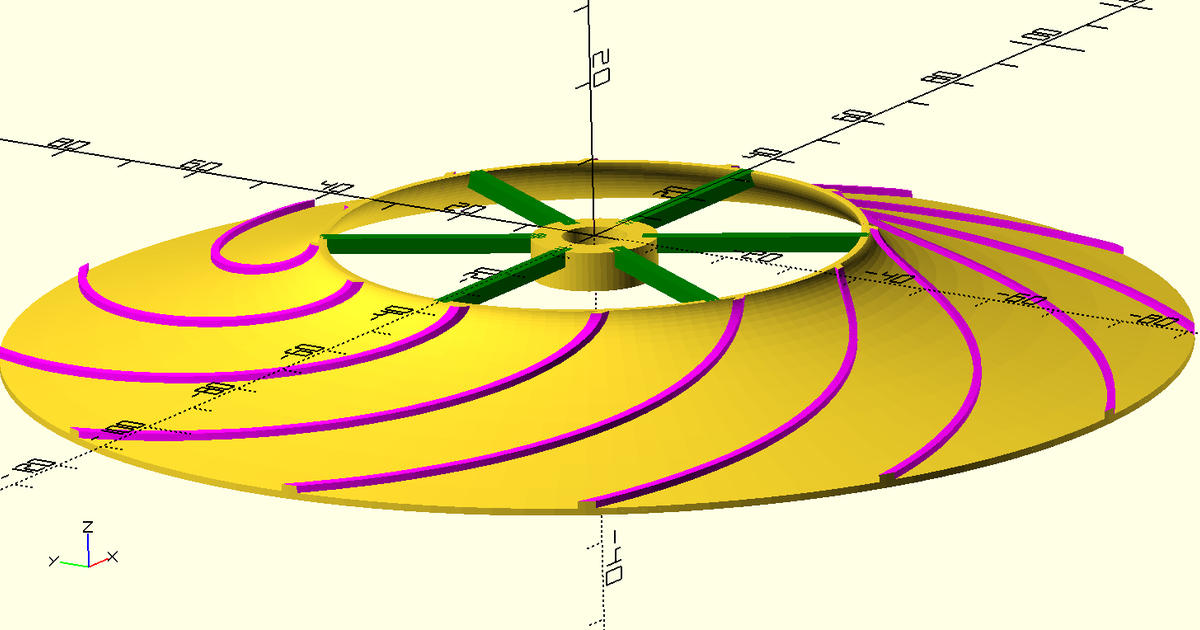 Contoured Tesla Funnel by gringer | Download free STL model ...