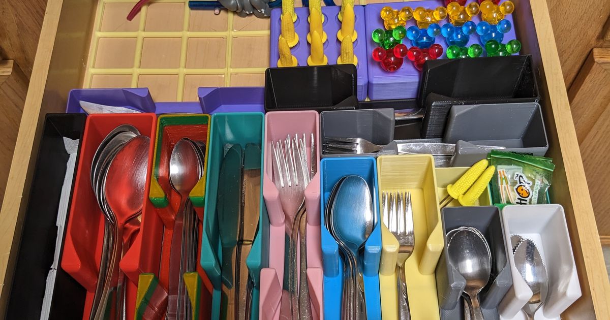 Gridfinity Kitchen Utensils par Mr. Perpendicular | Téléchargez ...