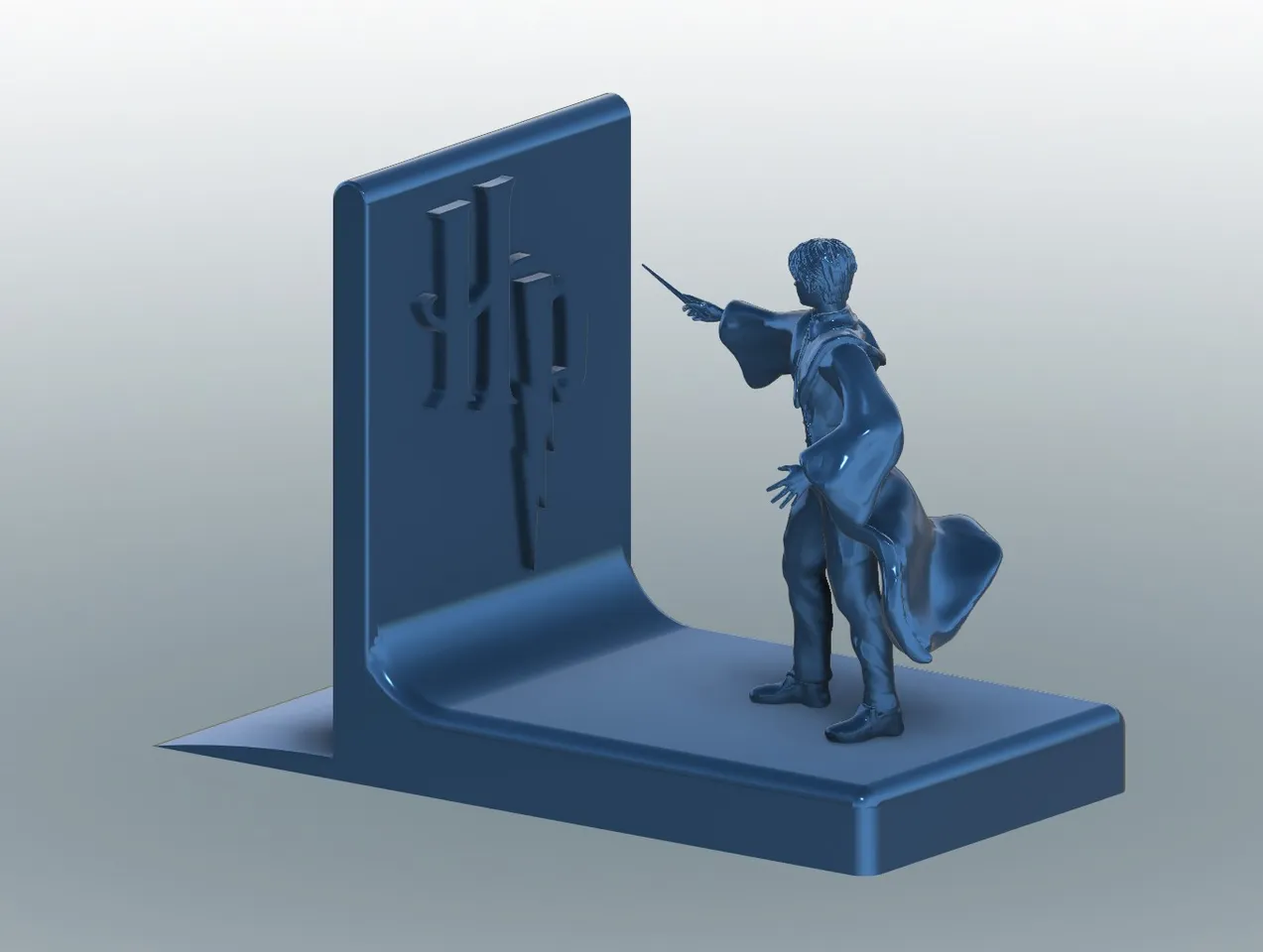 Harry Potter bookend by Ondřej Korynta | Download free STL model ...