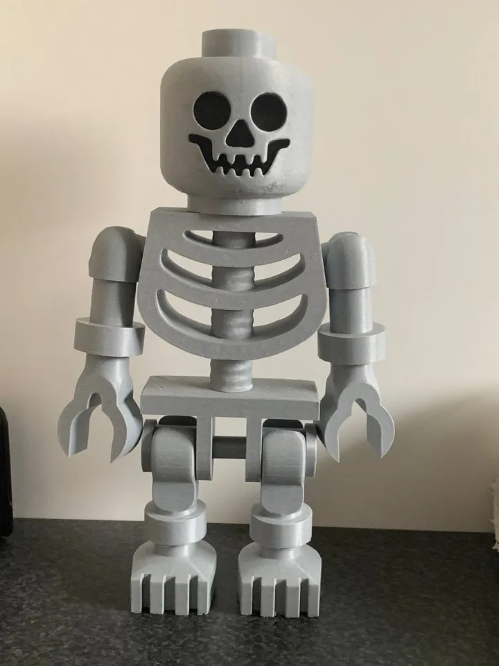 LEGO Castle Skeleton by Mathias L | Download free STL model ...