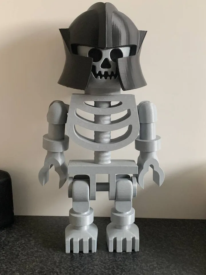 LEGO Castle Skeleton by Mathias L | Download free STL model ...