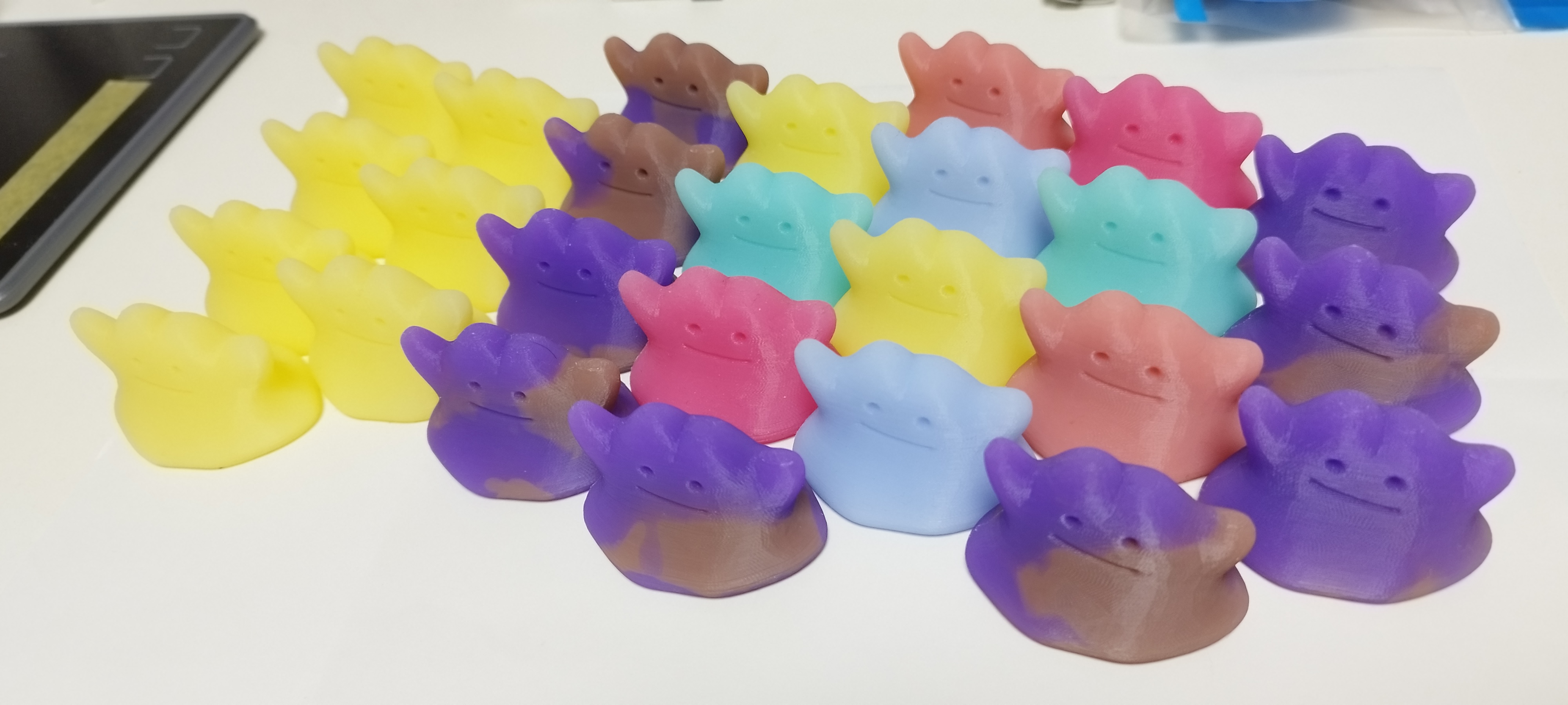 small silicone Ditto(Pokemon) batch mold by Yoshimi Koyama | Download ...