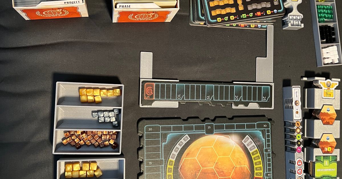 Terraforming Mars Ares Expedition Insert (With Expansions) by Jarcec ...