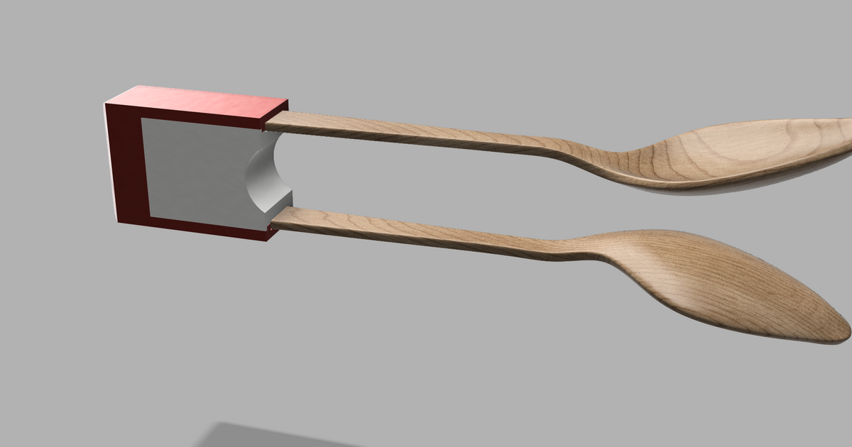 Spoon Clapper by 3dfiy My Life | Download free STL model | Printables.com