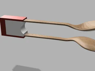 Spoon Clapper by 3dfiy My Life | Download free STL model | Printables.com