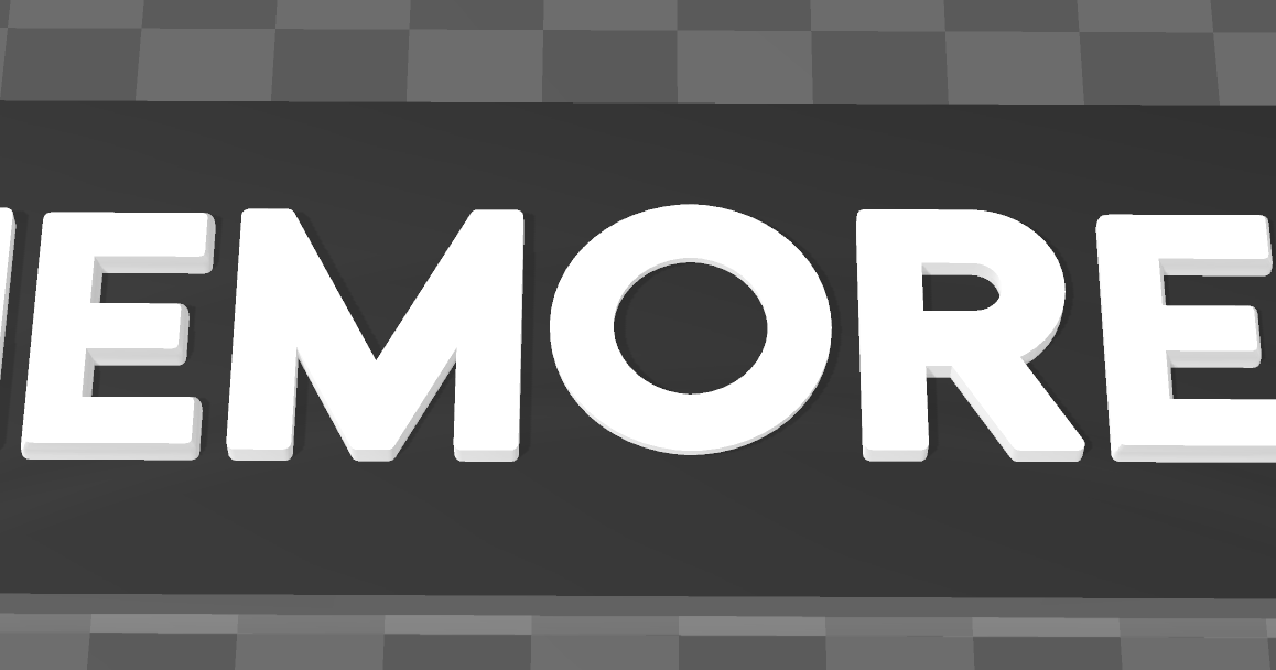 Memorex logo by kurikoh | Download free STL model | Printables.com