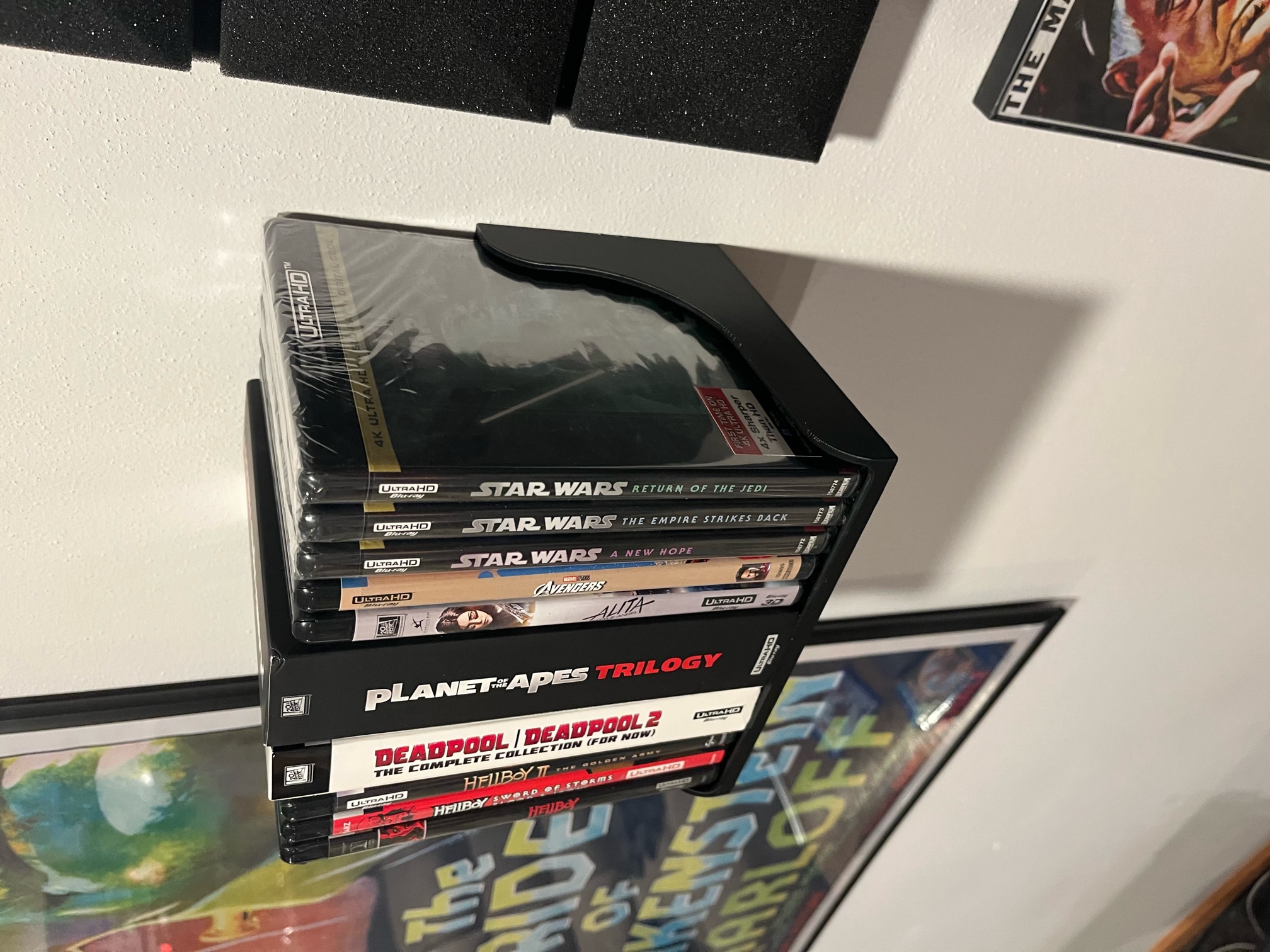 Wall Mounted Blu Ray / DVD / Disc Shelf by Steve Boeke | Download free ...