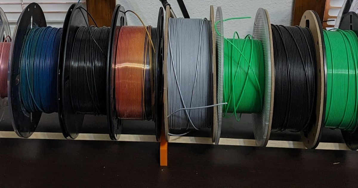 Square Dowel Filament Rack by fatgeek | Download free STL model ...