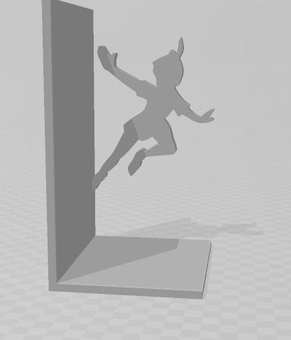 Peter Pan Bookend by Marik3D | Download free STL model | Printables.com