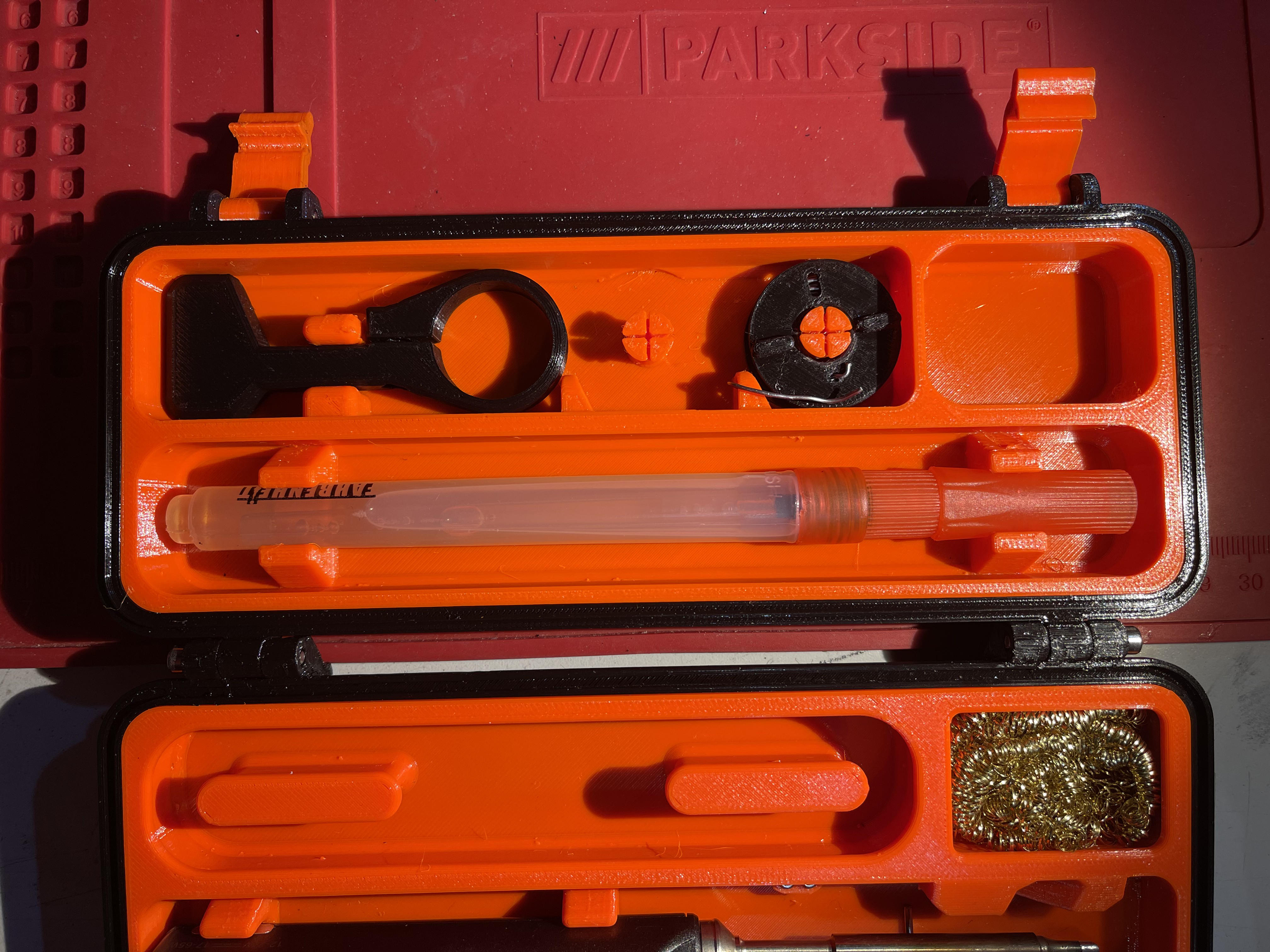 FLUXPEN D=12mm top large Pinecil/TS100/TS80 Case (V2) by Kajry ...
