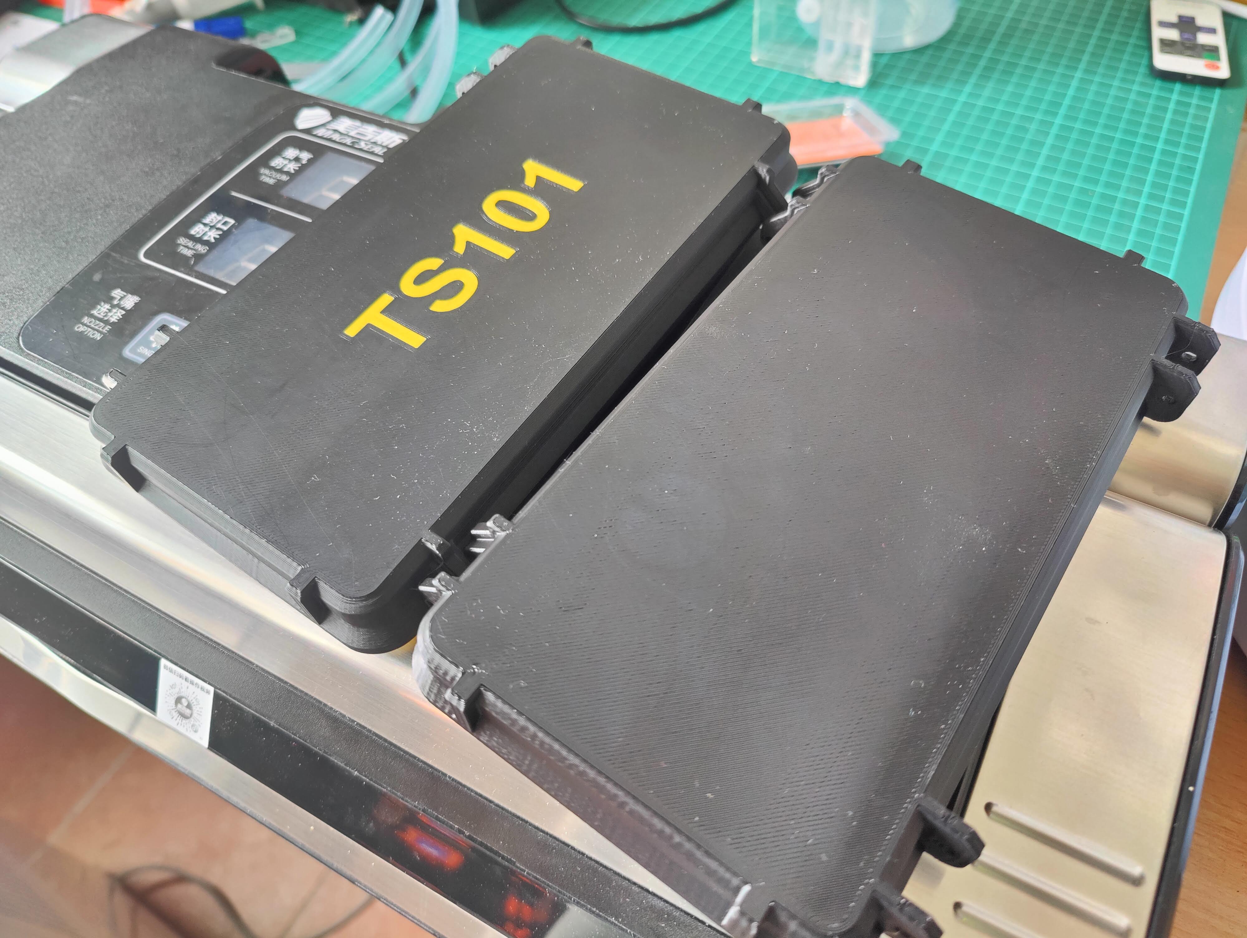TS101 Rugged Pinecil Case with Flux & Tip Tinner Compartments & 4 Tip ...