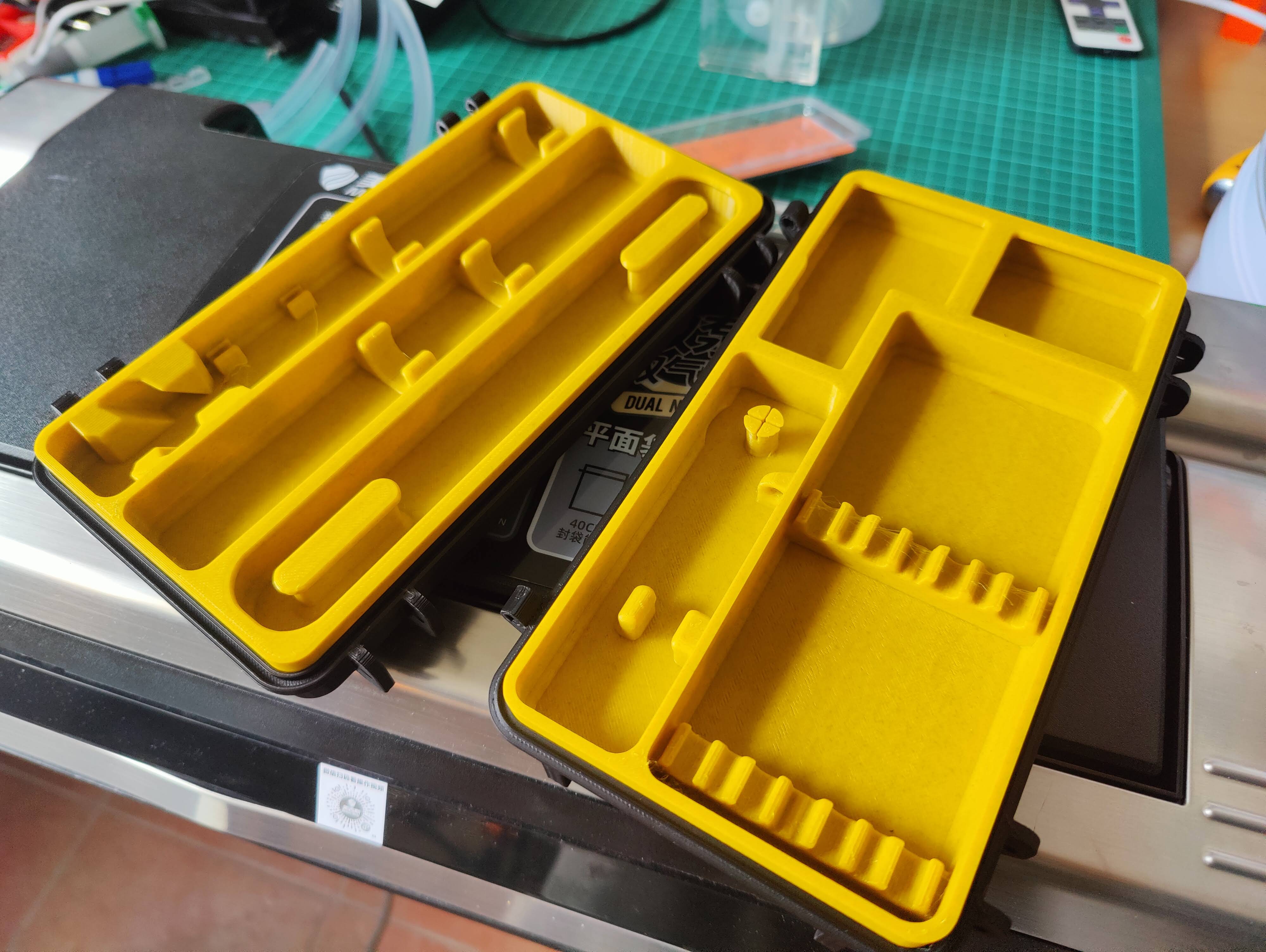 TS101 Rugged Pinecil Case with Flux & Tip Tinner Compartments & 4 Tip ...