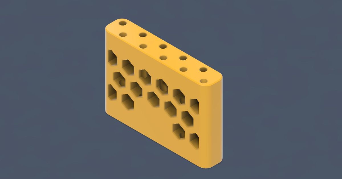 HSW - Needle file organizer by 3D.Nystad | Download free STL model ...