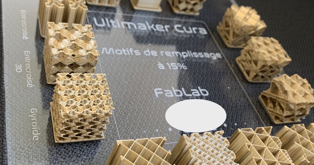 13/14 Cura Slicer Infill Types by Boosun | Download free STL model ...