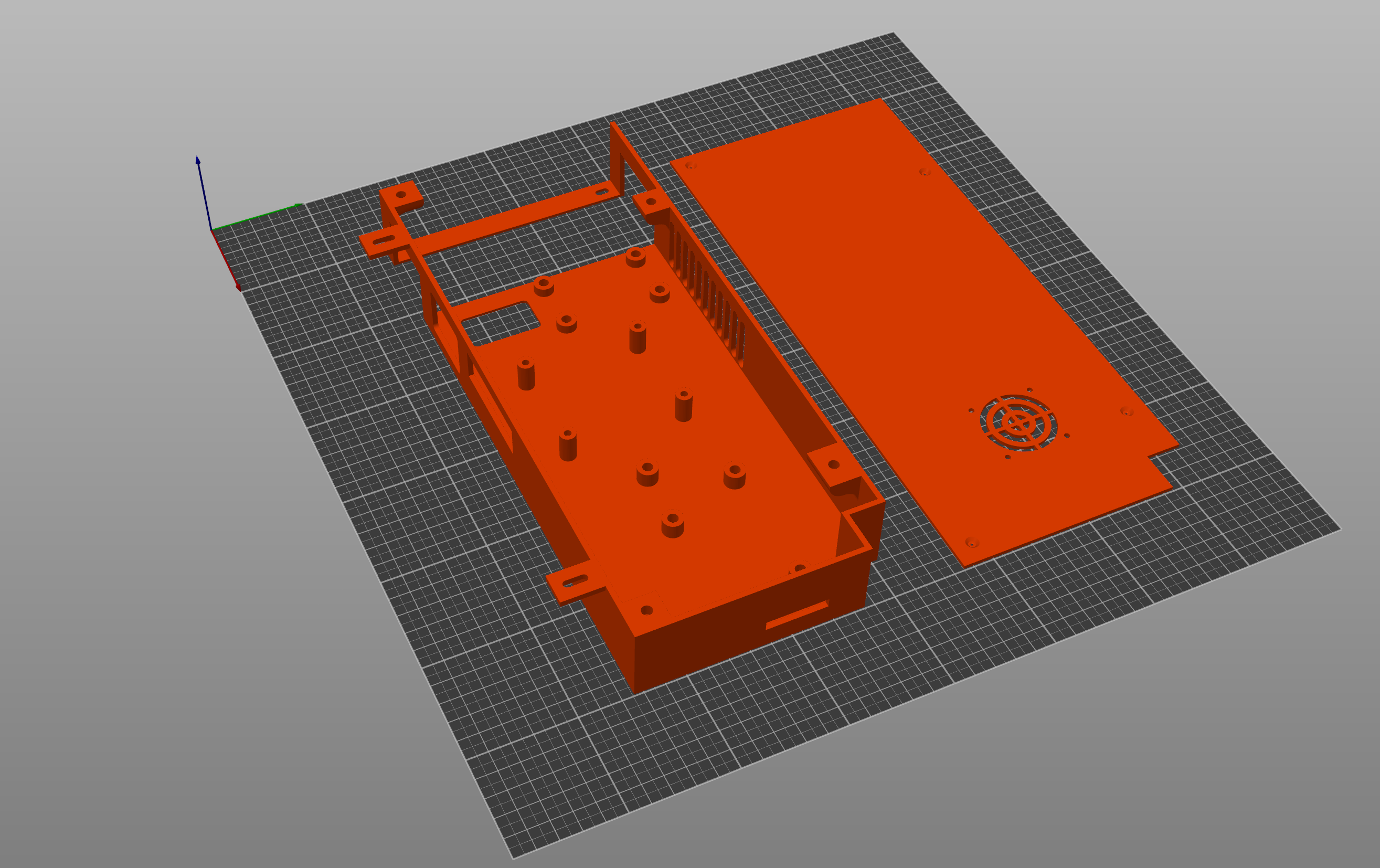 Kobra Max Case for RPI 3B and BTT SKT Mini E3 V3 by Jvelasco | Download ...