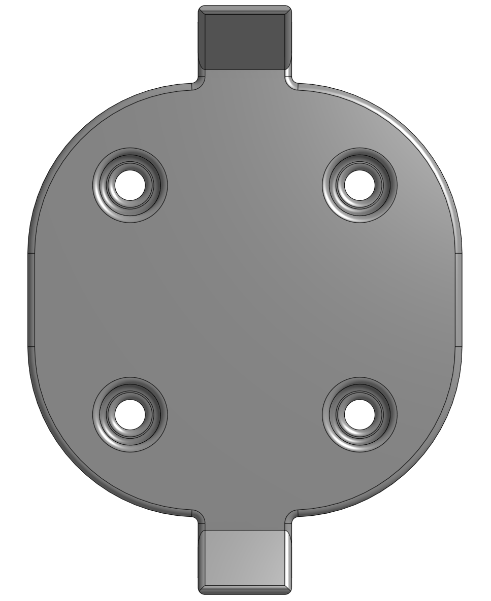 Yale Smart Living Smoke Detector Mount by Conor | Download free STL ...