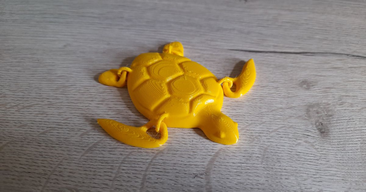 Articulated Turtle by daGill | Download free STL model | Printables.com