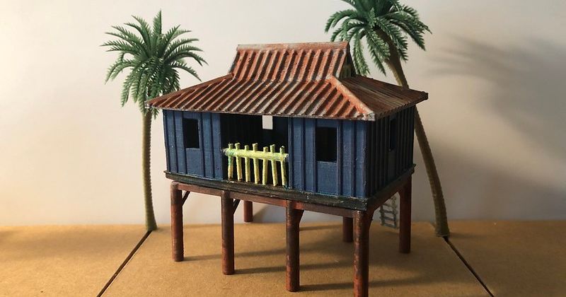 Kali River Rapids Shack - Jungle Navigation Company (HO/H0/1-87 Scale ...