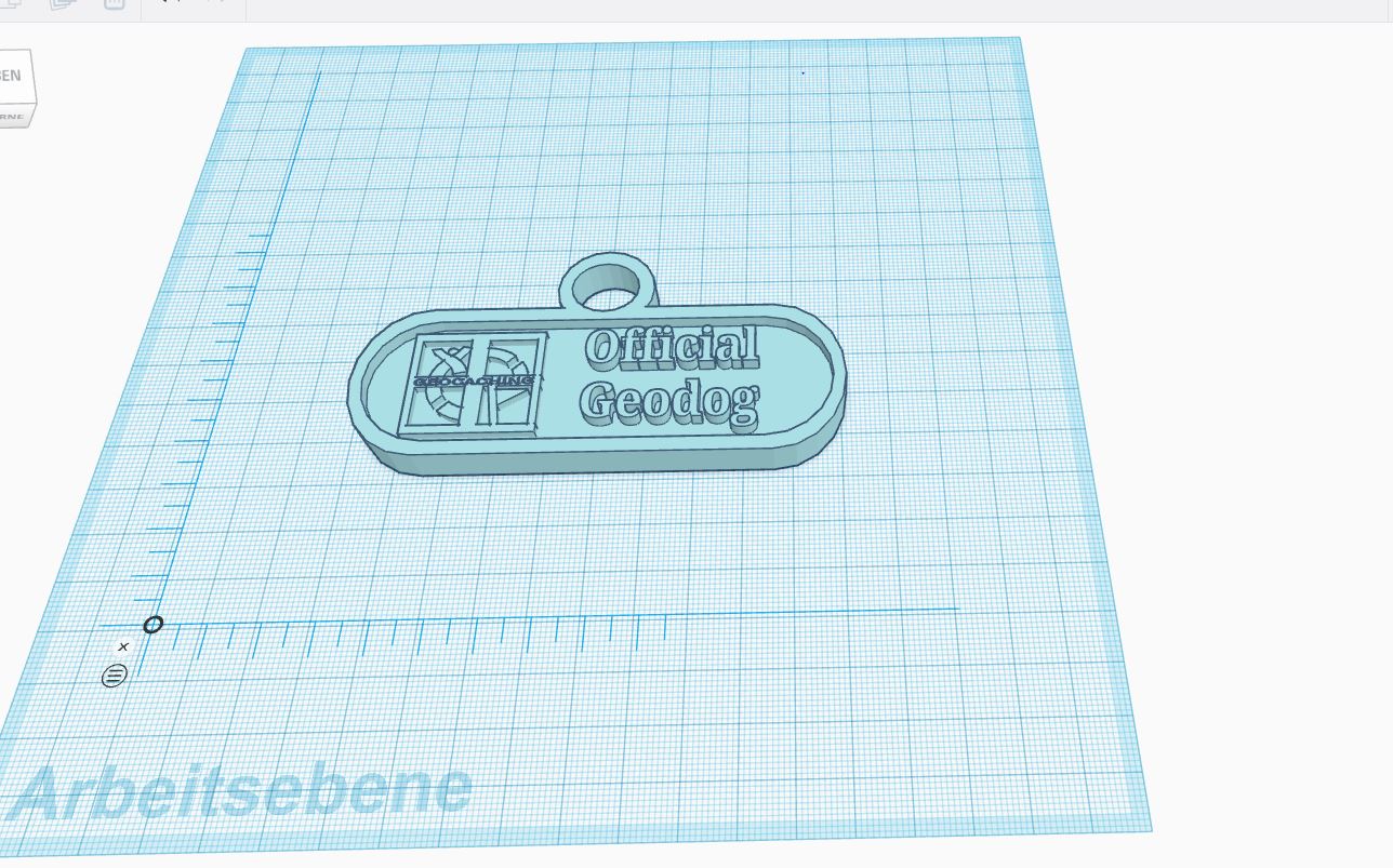Geodog dog tag by Soulcreaper | Download free STL model | Printables.com