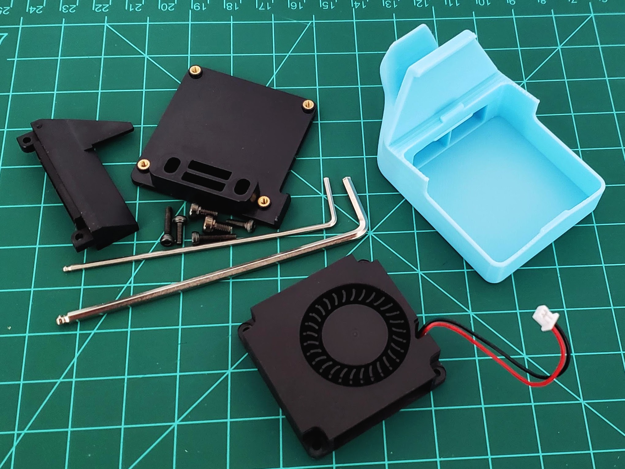 Back mounted cooling fan duct for SOVOL SV06 3d printer with 4010 ...
