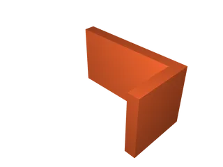 Simple Book End by DarthVad3r26 | Download free STL model | Printables.com