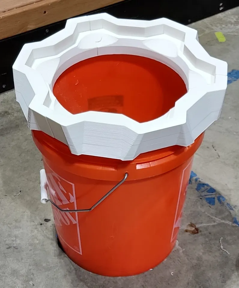 5 Gallon Bucket Hydro Tower by IchBinRooster | Download free STL model ...