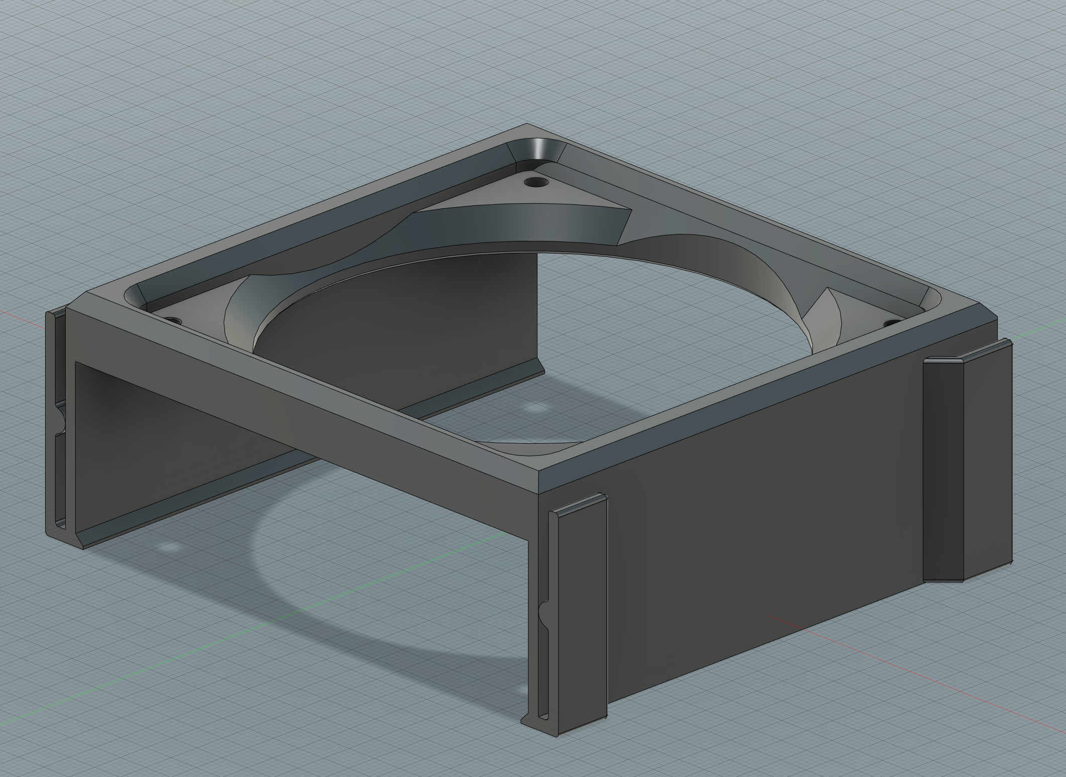 Dynatron R15 Fan Mount by Jer | Download free STL model | Printables.com