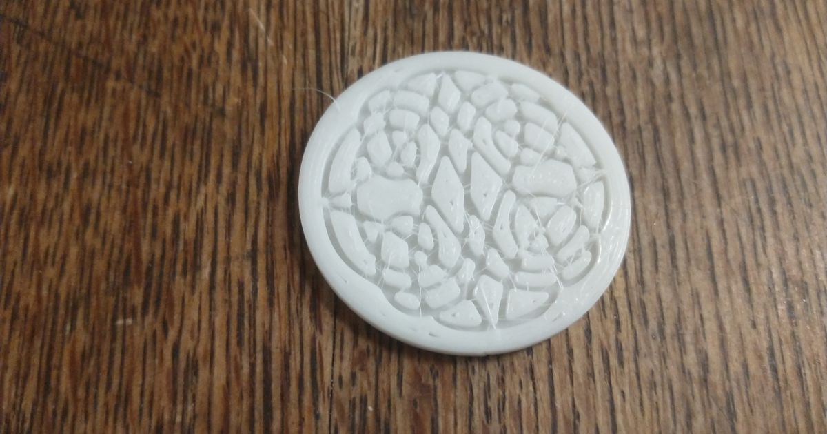Celtic Knot Coin by Books | Download free STL model | Printables.com