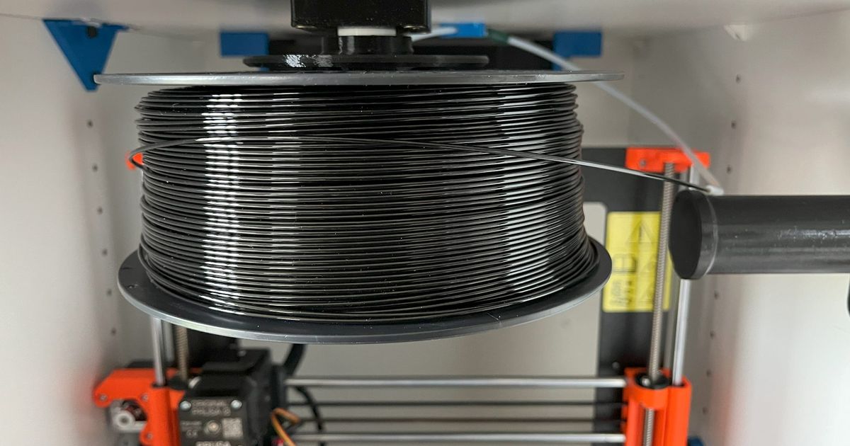 Horizontal hanging spool holder by EugeneGTI | Download free STL model ...