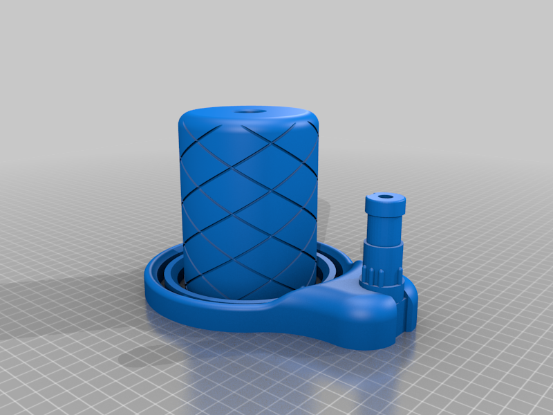 Scotty Mount Gimbal Drink Holder by physcofish | Download free STL ...