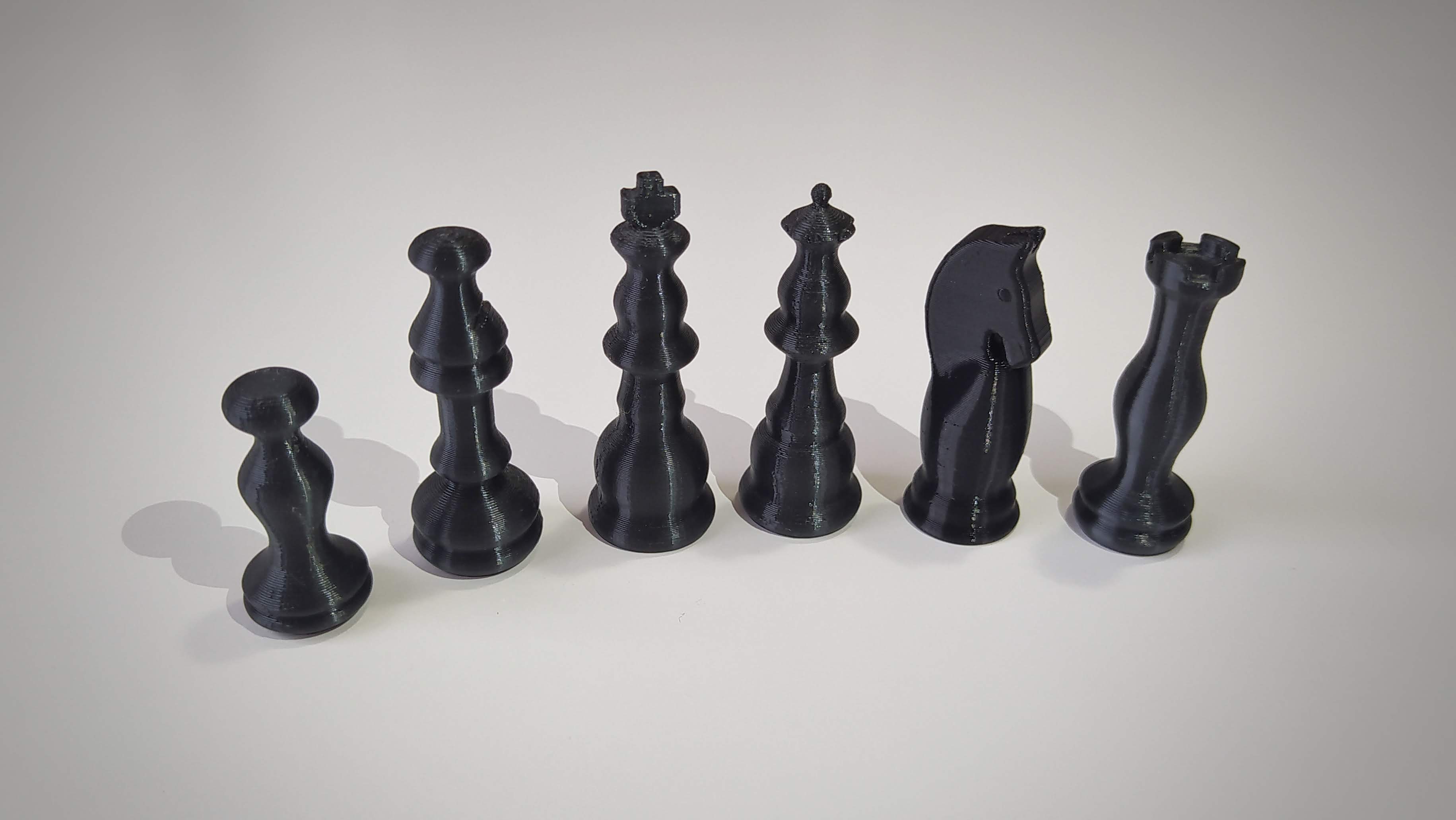 Chess set - no support / Šachy včetně šachovnice par Tvorim3D ...