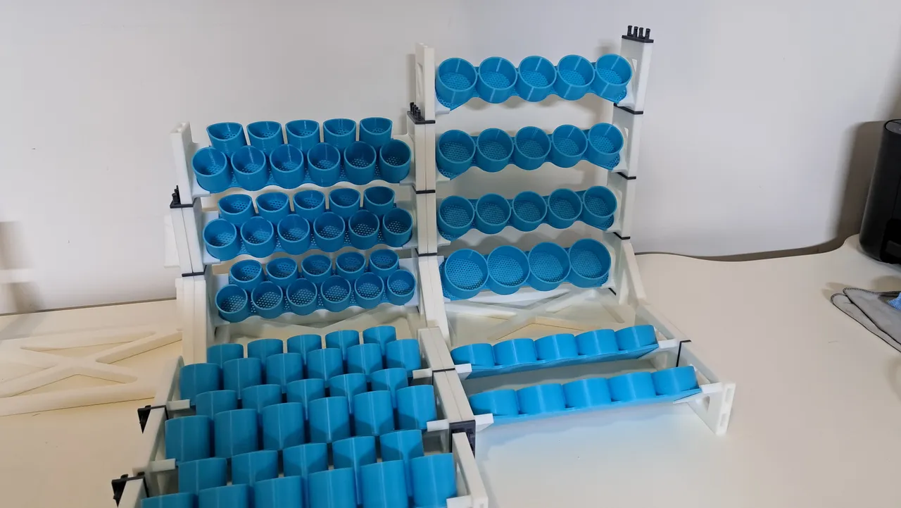 Modular Vertical Paint Rack by Anthony S | Download free STL model ...