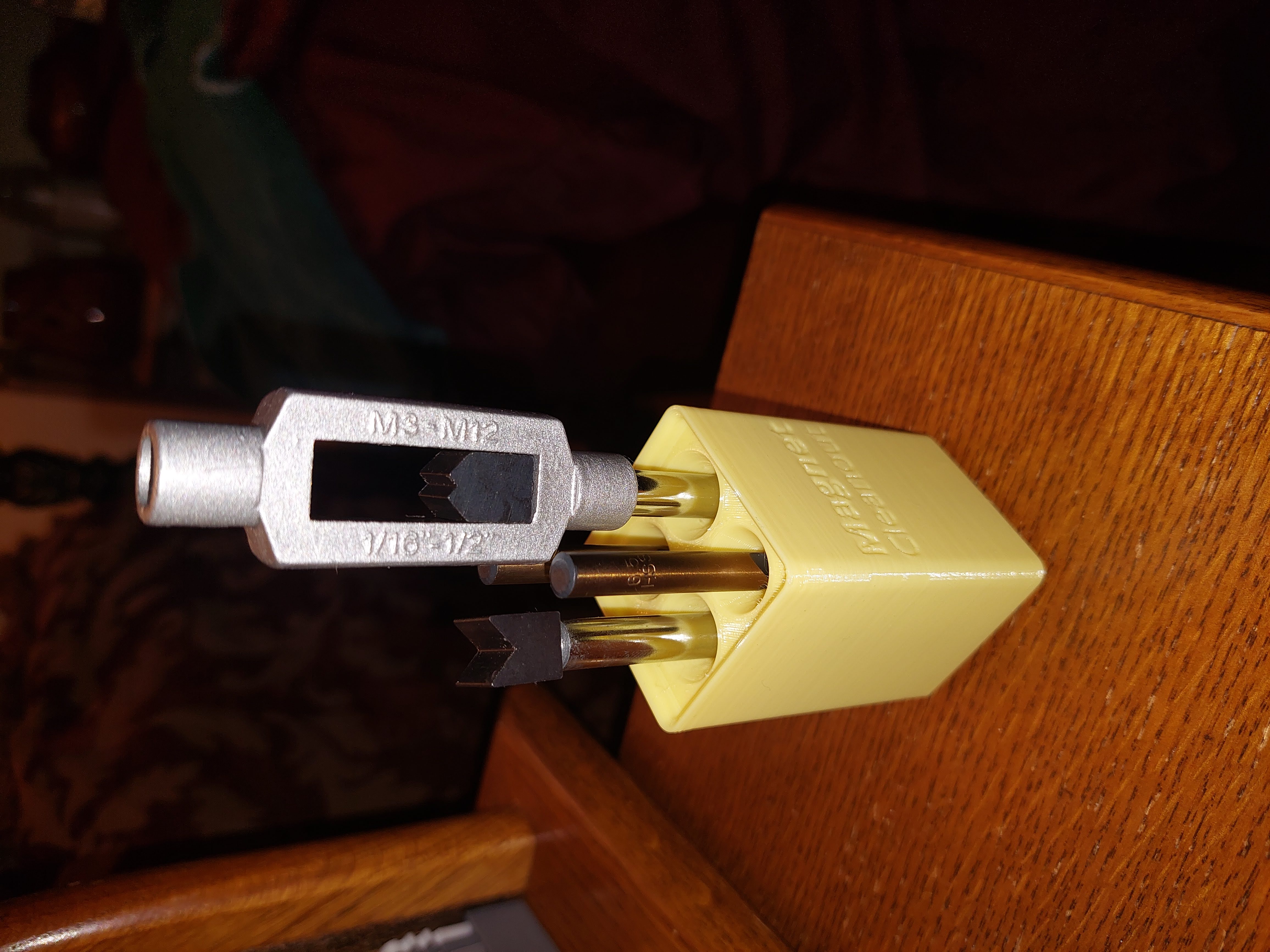 1x1 Gridfinity Tap Wrench and Bit Holder by Glenn Brockett | Download ...