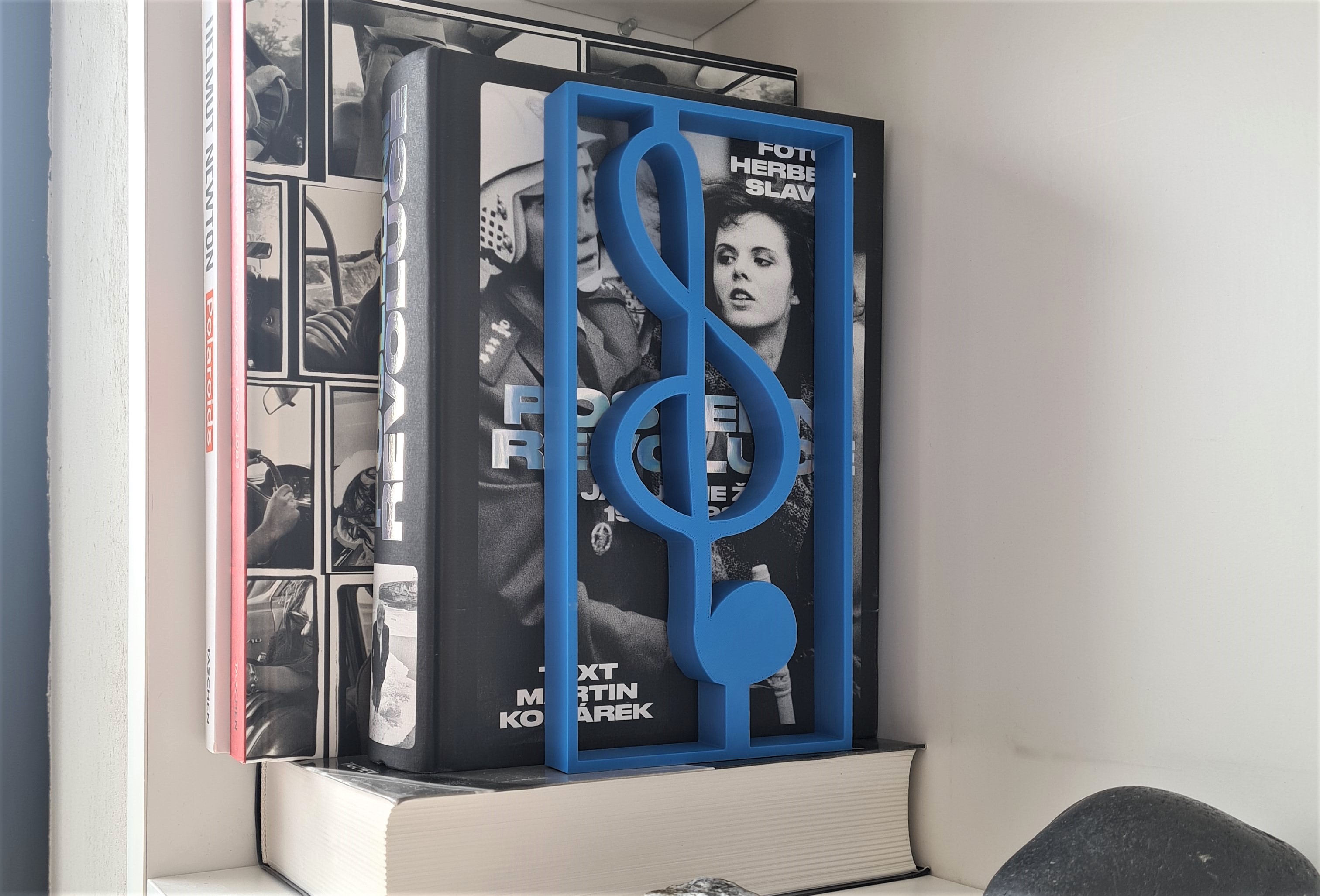 Music Note Bookend by Adam Bajgar | Download free STL model ...