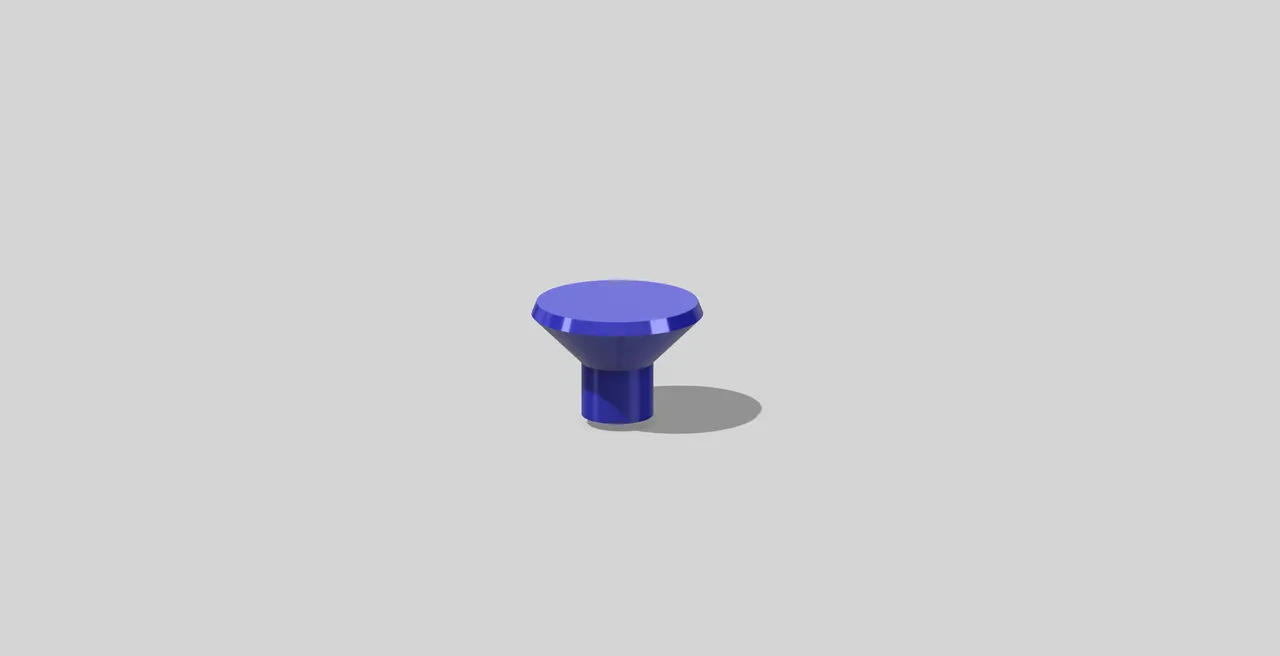 Small Knob opt. with M3 insert by alawljez | Download free STL model ...