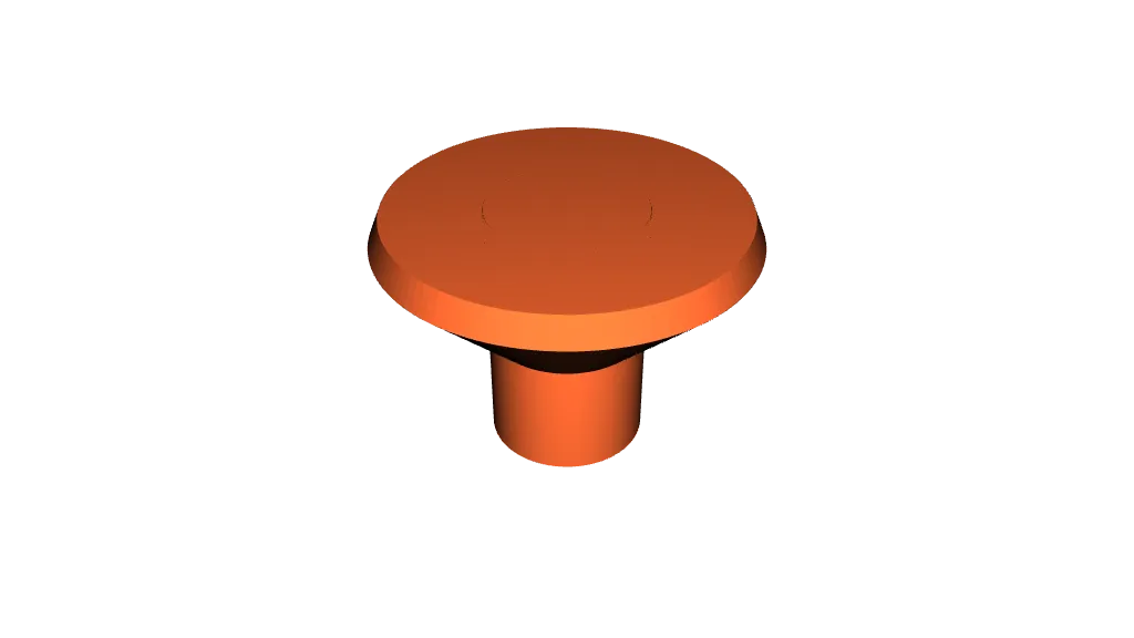 Small Knob opt. with M3 insert by alawljez | Download free STL model ...