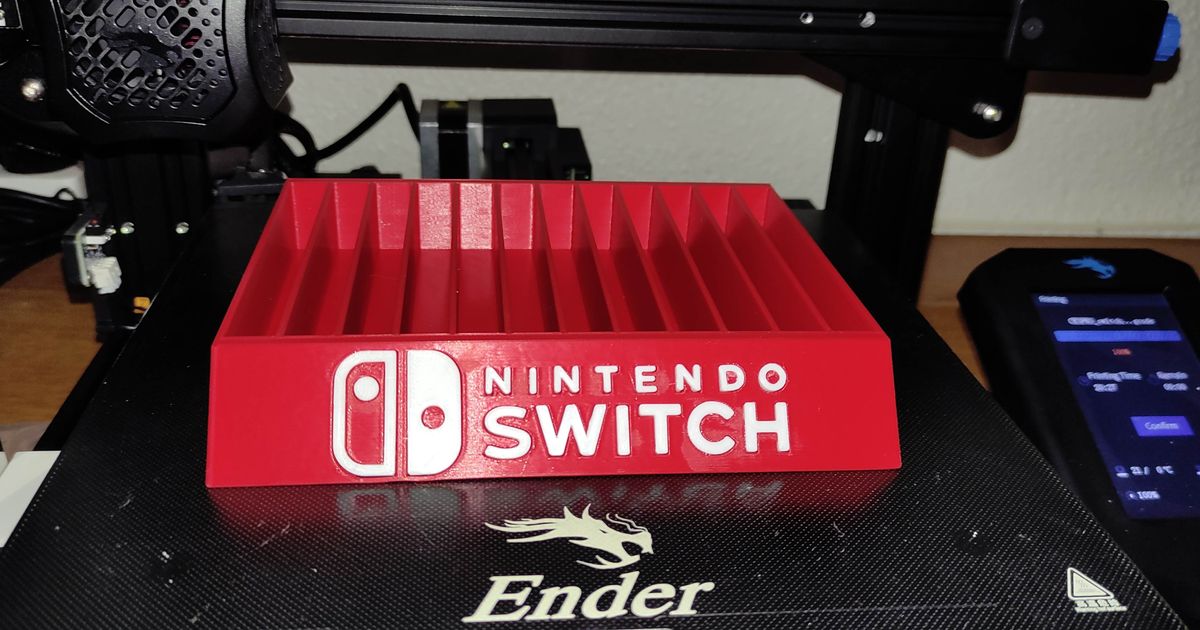 Nintendo Switch Game Case Stand by Altair45 | Download free STL model ...