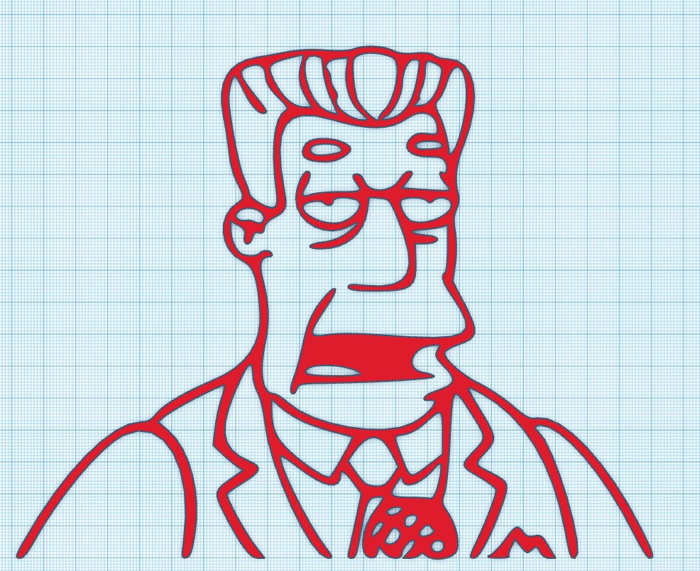 KEN BROCKMAN - SIMPSONS WALL ART by Ogama Industries | Download free ...