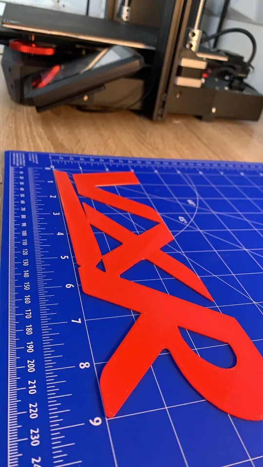 VXR Logo (Vauxhall Opel) by askharo | Download free STL model ...