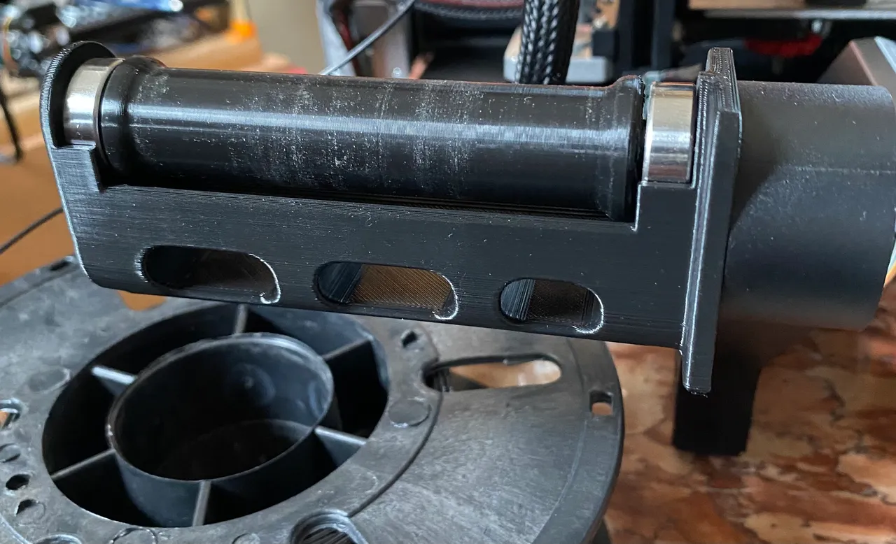 Ender 2 Pro Spool Roller by Udo2017 | Download free STL model ...