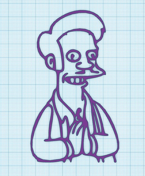 APU - SIMPSONS WALL ART by Ogama Industries | Download free STL model ...