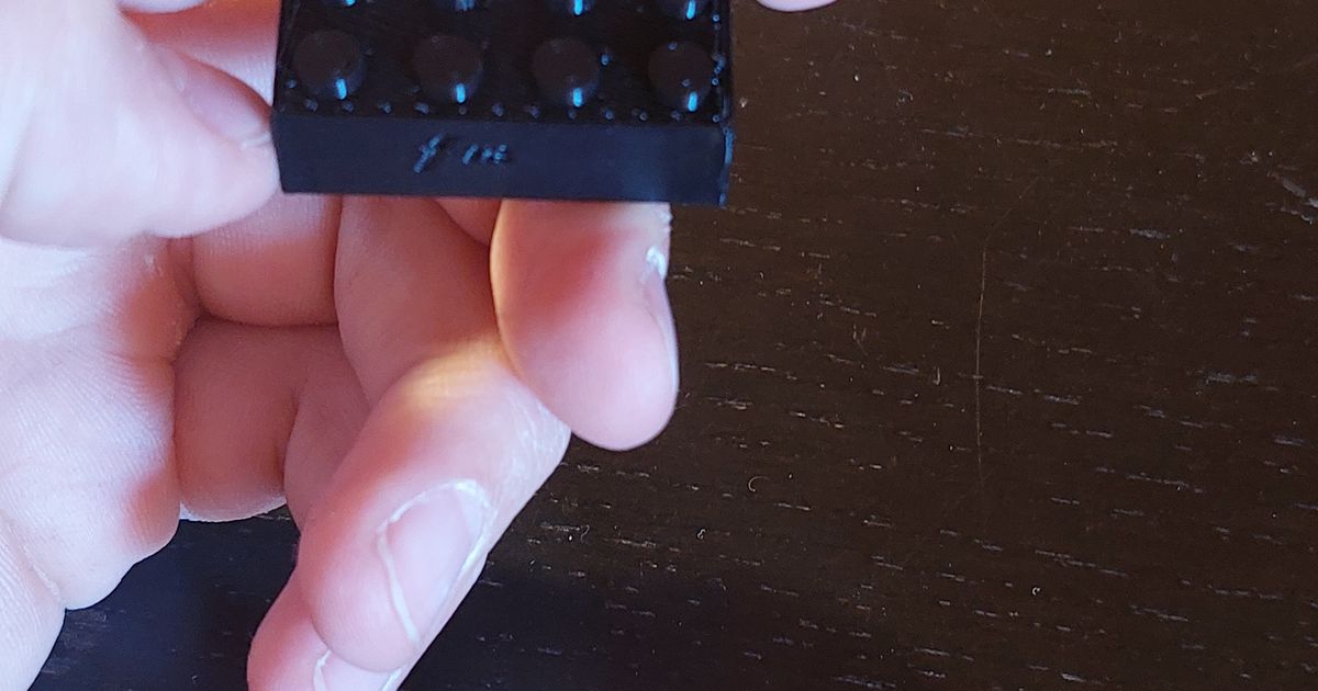 LEGO BLOCK by Félix | Download free STL model | Printables.com