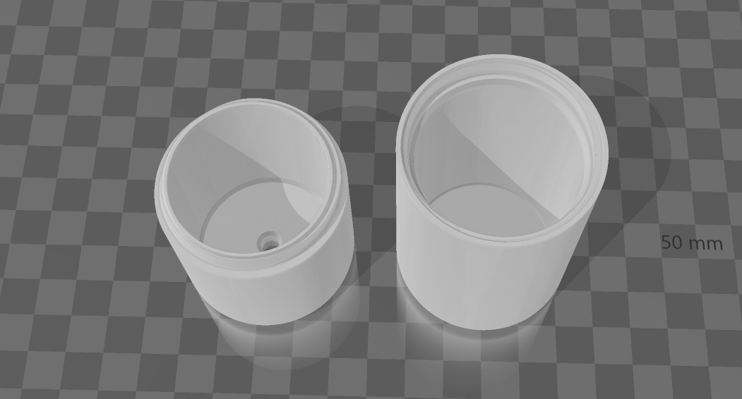 Money Tube - Threaded Container by Alzorm Designs | Download free STL ...