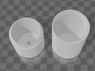 Money Tube - Threaded Container by Alzorm Designs | Download free STL ...