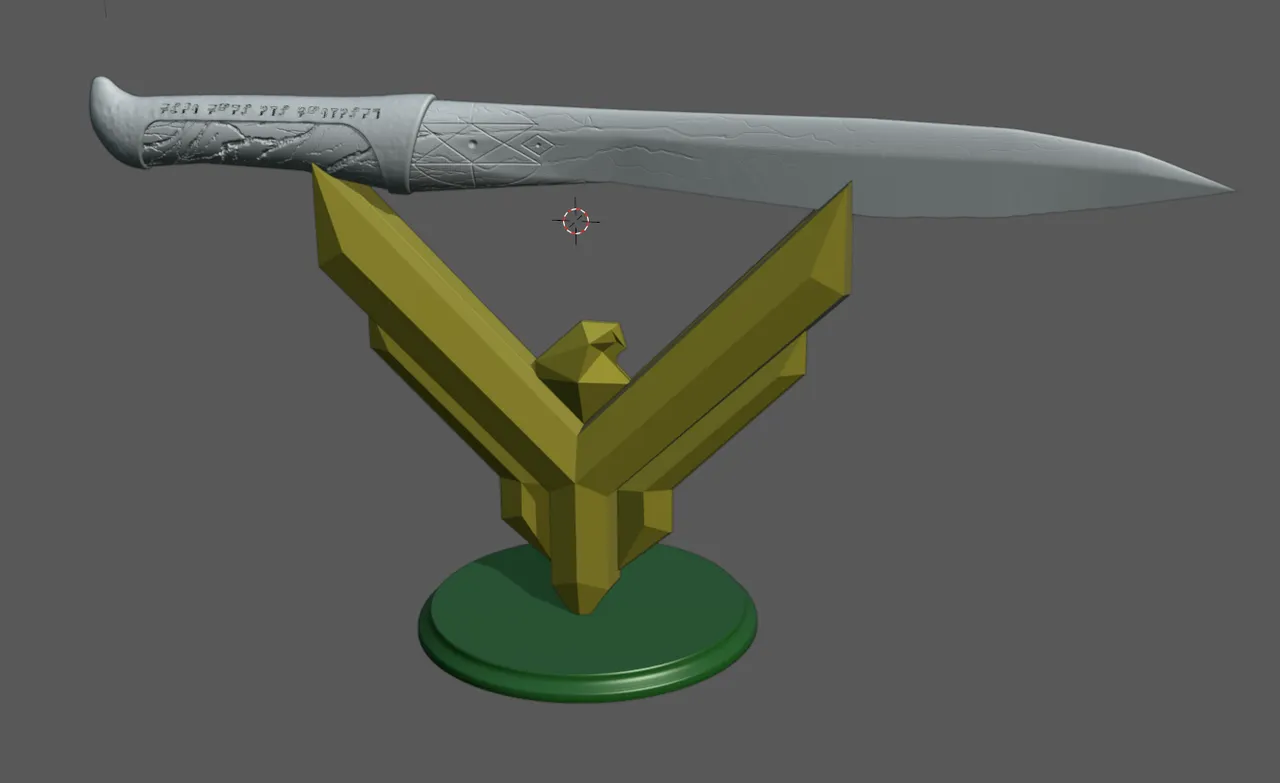 Dune Crysknife Stand by Neophyl | Download free STL model | Printables.com