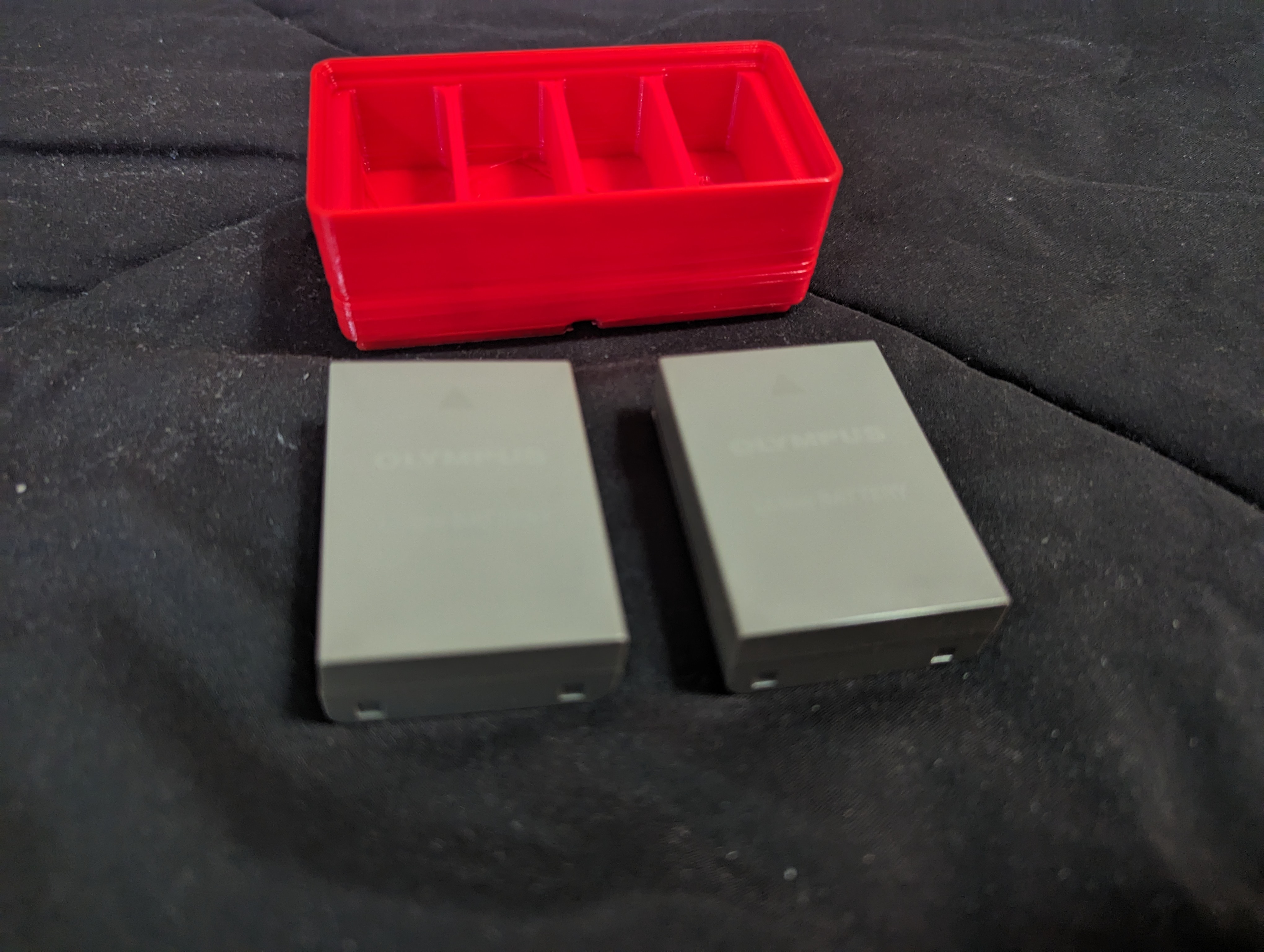 Gridfinity Olympus BLN-1 Battery Storage by jhoff80 | Download free STL ...