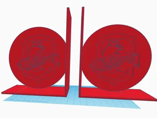 Harry potter bookends house shields by Lordfenra | Download free STL ...