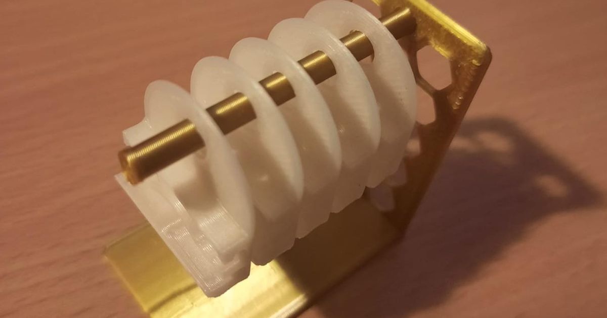 rack for Grandma's Favorite Filament Clip (storage holder) by supervoko ...