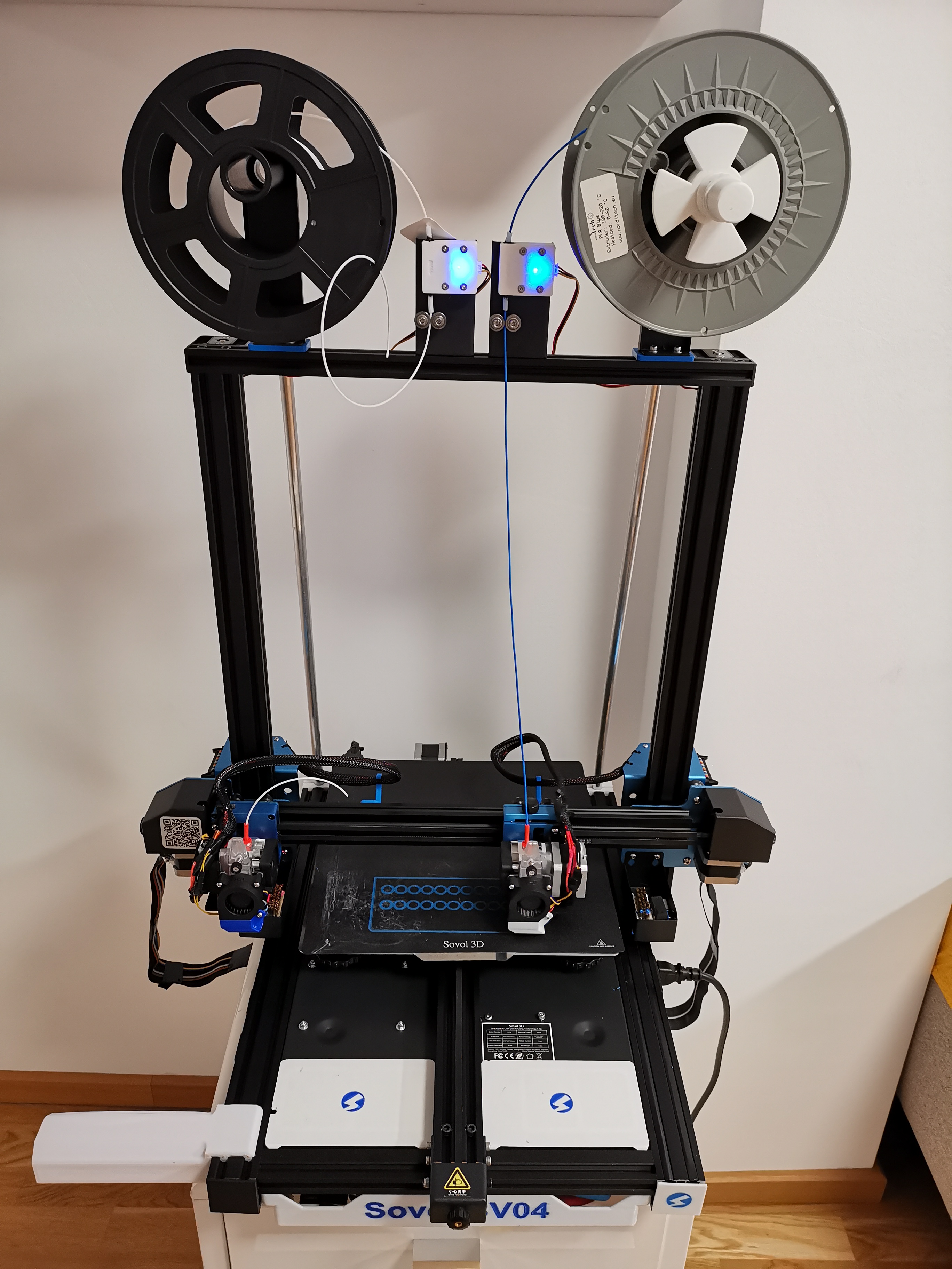 Sovol SV04 Extruder cable support by mdalacu | Download free STL model ...